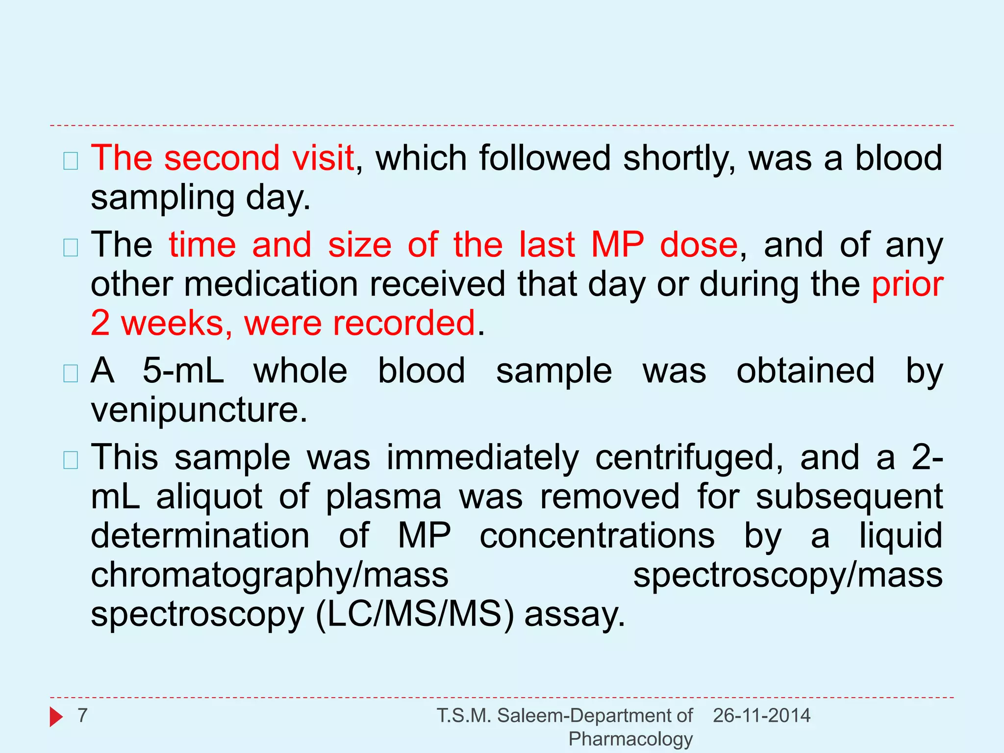 Population pharmacokinetics | PPTX