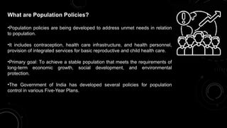 Population Policies in India: An overview | PPT
