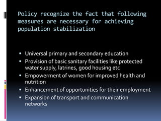 Population policy | PPT