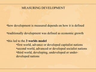 Population Populationdevelopment | PPT | Economy | Business and Finance