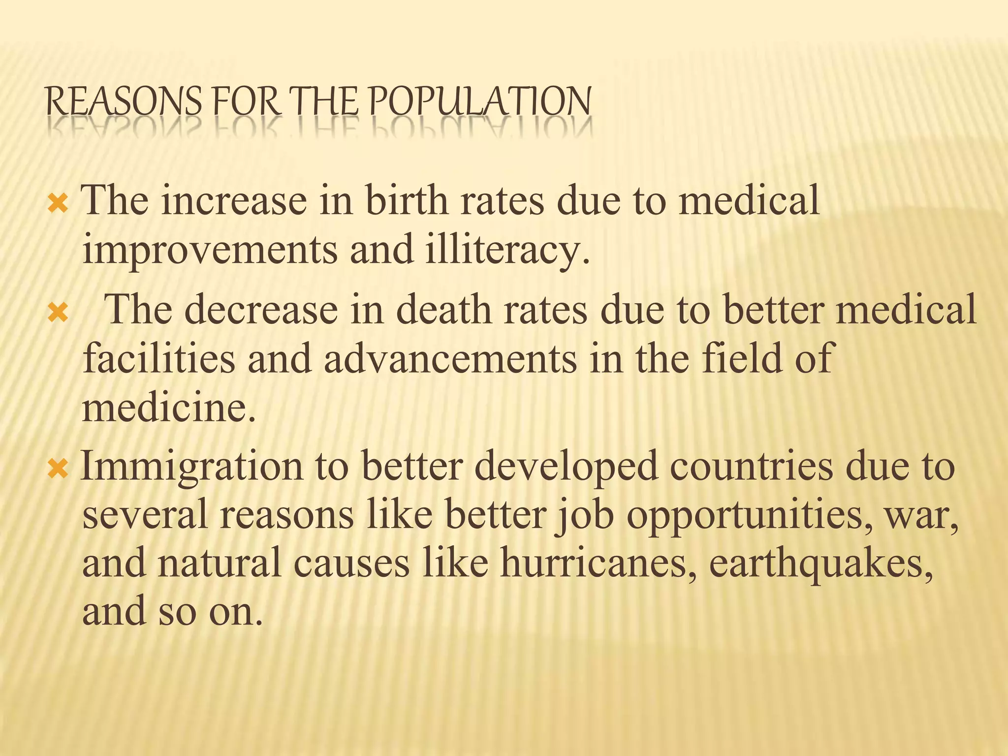 Population problem in india | PPTX