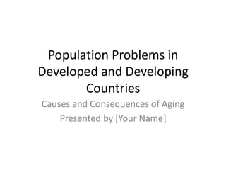 Population_problems . Geography subject , human geography. | PDF