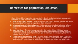 Population problems of india upd | PDF