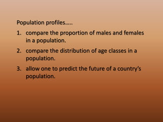 Population profiles | PPT