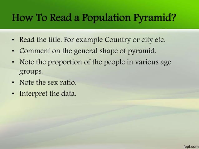 Population pyramid | PPT