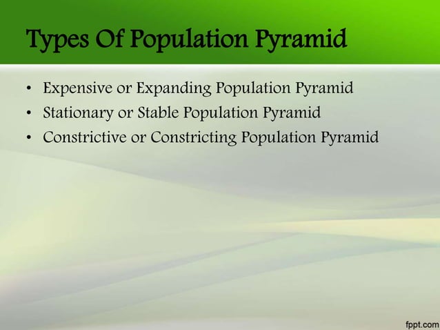 Population pyramid | PPT