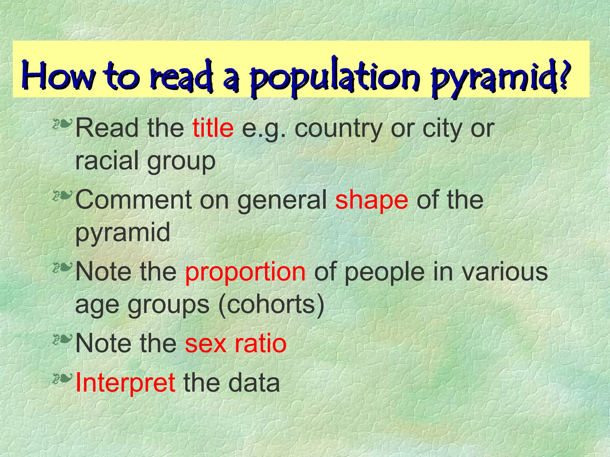 population_pyramid nice ppt age structure diagrams ppt | PPT
