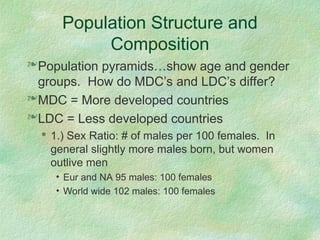 population_pyramid nice ppt age structure diagrams ppt | PPT