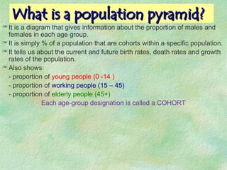 population_pyramid nice ppt age structure diagrams ppt | PPT