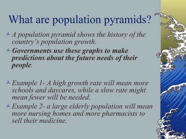 Population Pyramids Decoded: Waves of Humanity | PPT