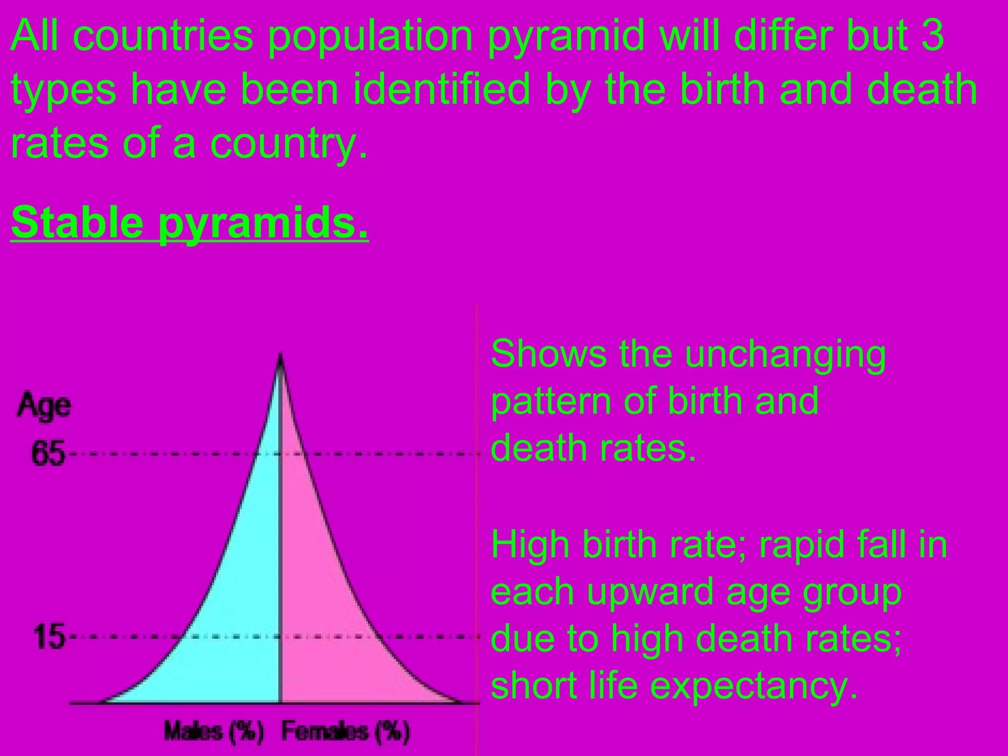 Population Pyramid Presentation | PPT