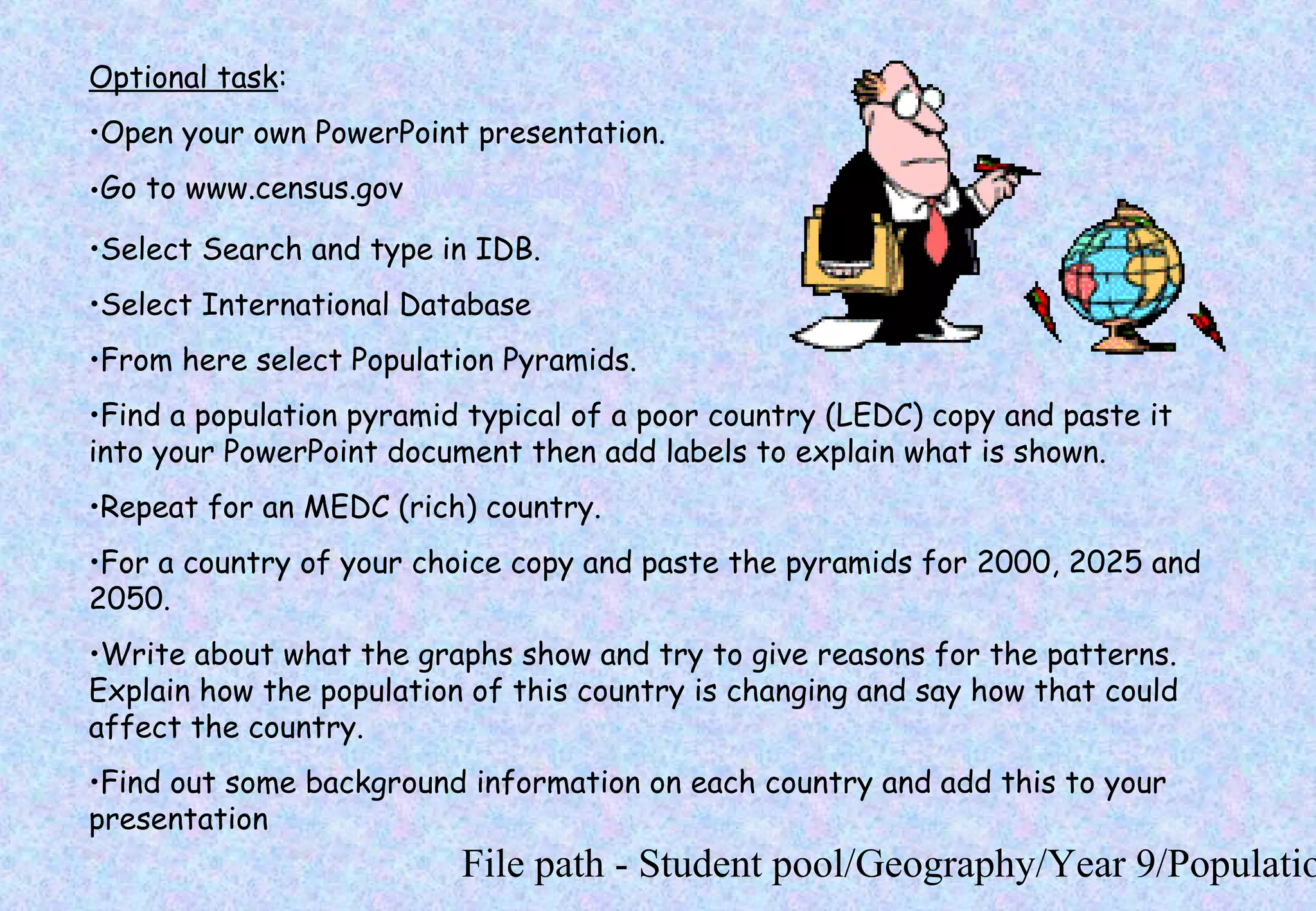 Population pyramids | PPT