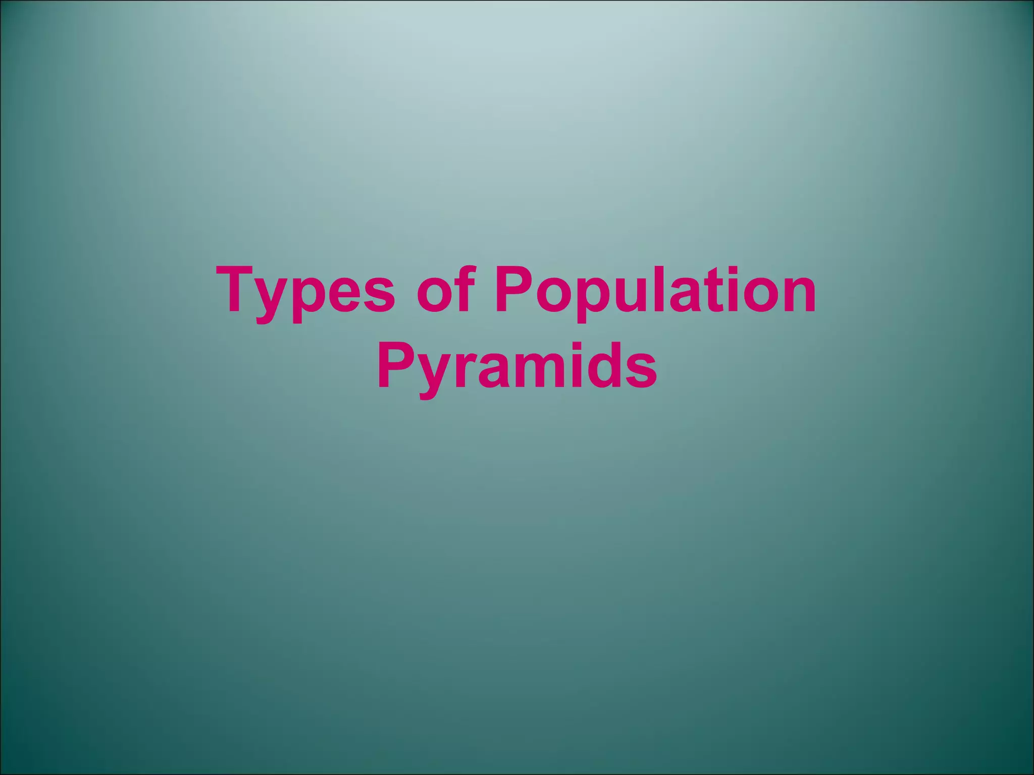 Types of Population Pyramids | PPT