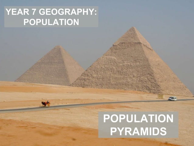 Year 7 Geography Population Pyramids | PPTX