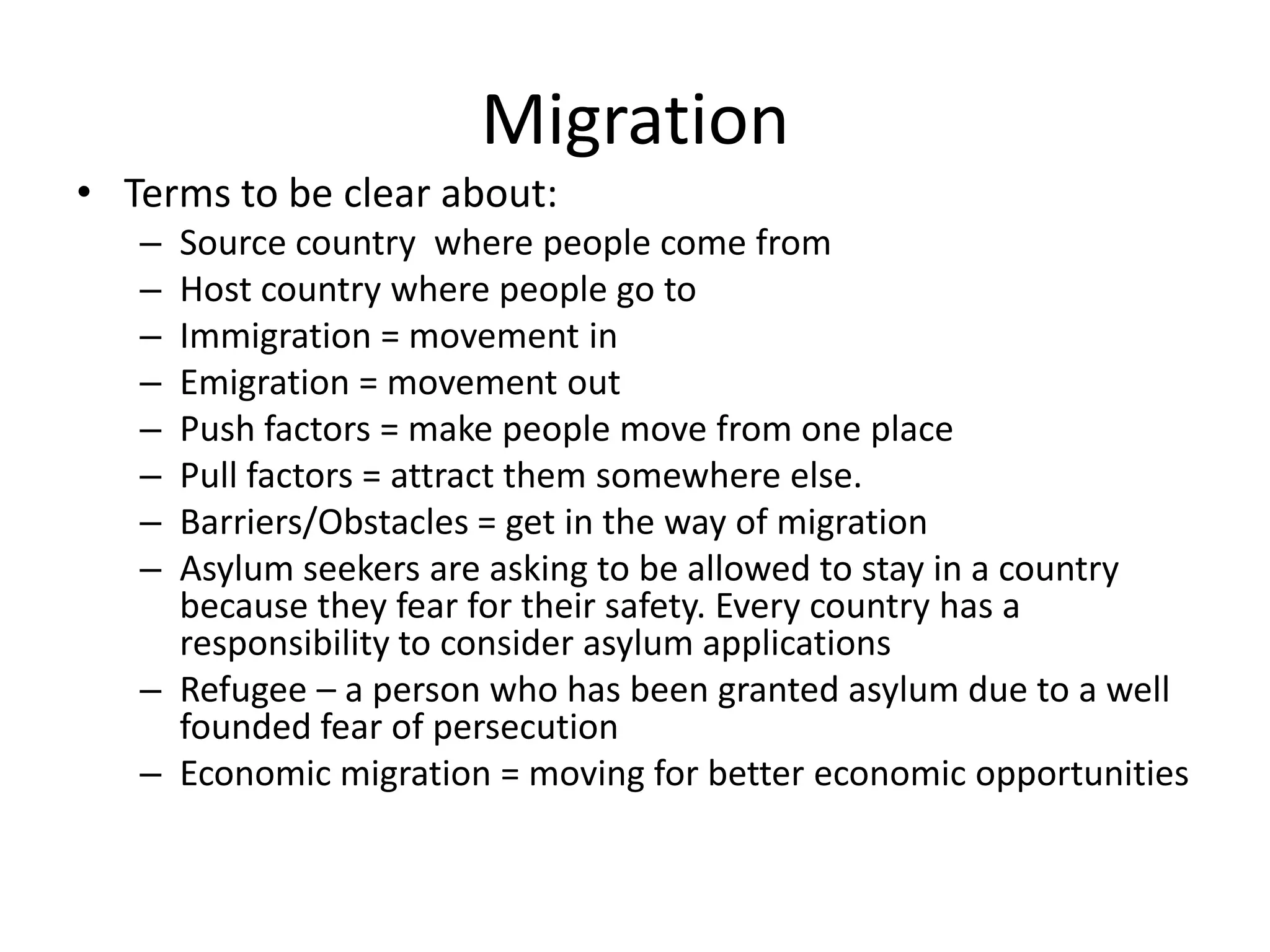 Population Revision | PPTX
