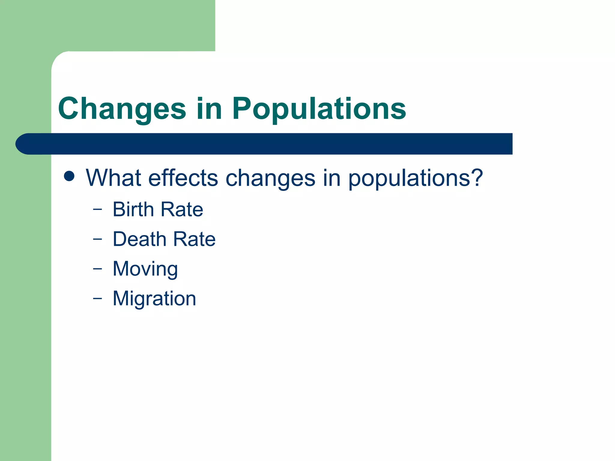 Populations | PPT