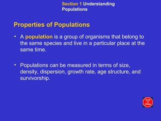 Populations | PPT