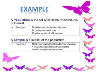Population and Sample | PPSX