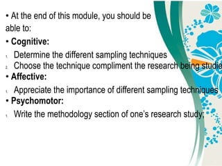 POPULATION, SAMPLE AND SAMPLING TECHNIQUE.pptx