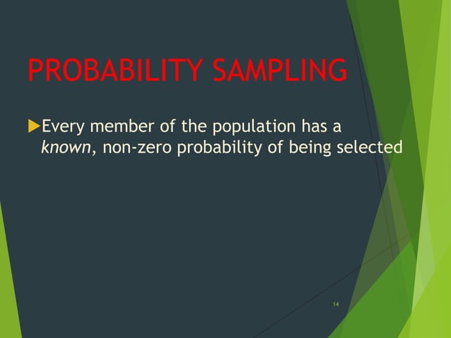 Population & sample lecture 04 | PPTX