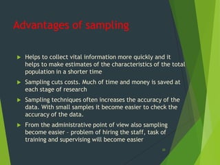 Population & sample lecture 04 | PPTX