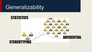 Population, samples & sample size | PPTX