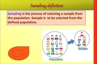Population & Sampling by Dr. Neha Deo | PPTX | Science