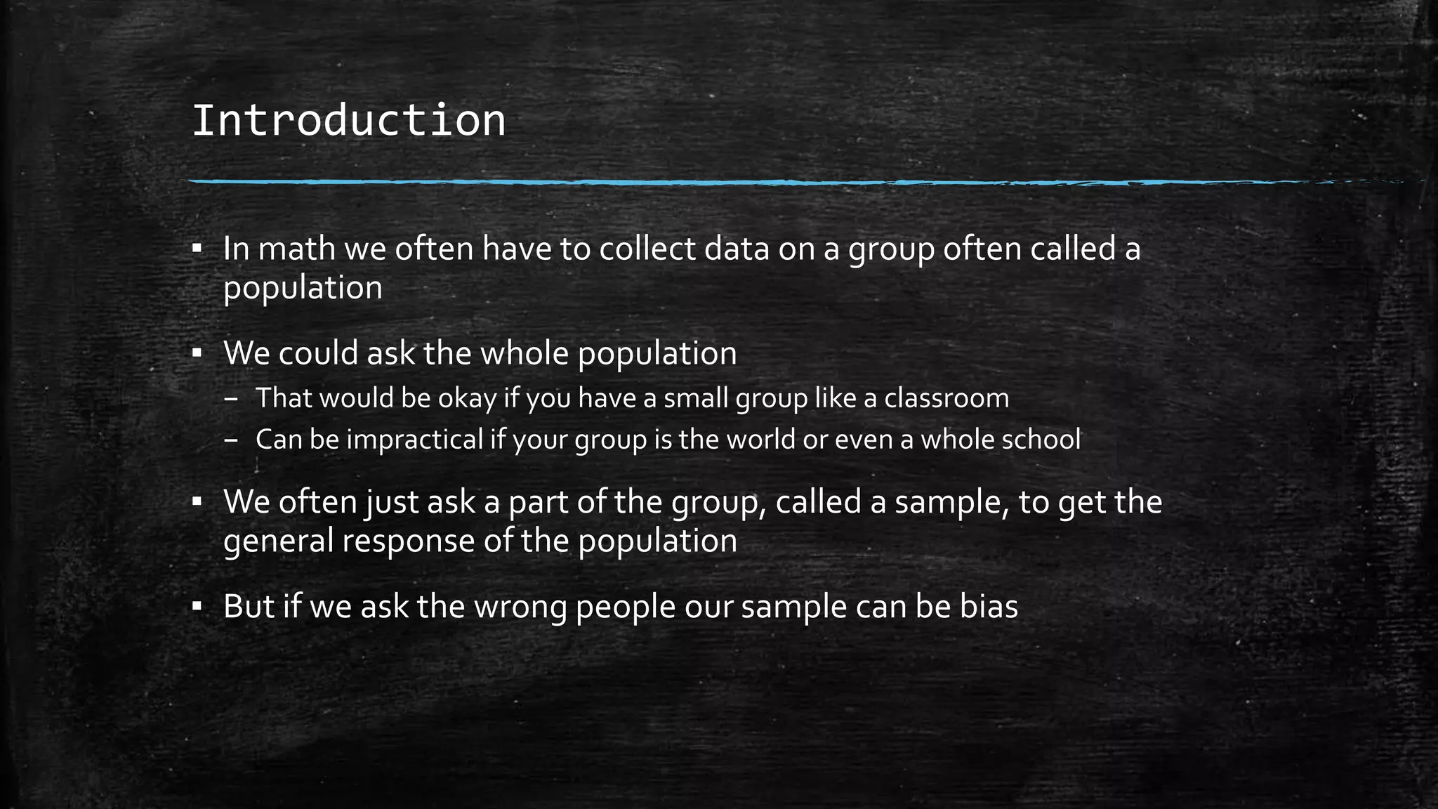 Populations and Samples | PPTX | Education