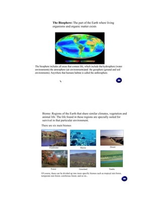 Populations and Ecosystems | PDF | Geography | Science