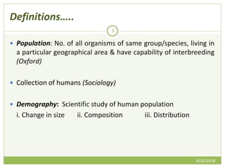 Population Control: Impact on Health | PPTX