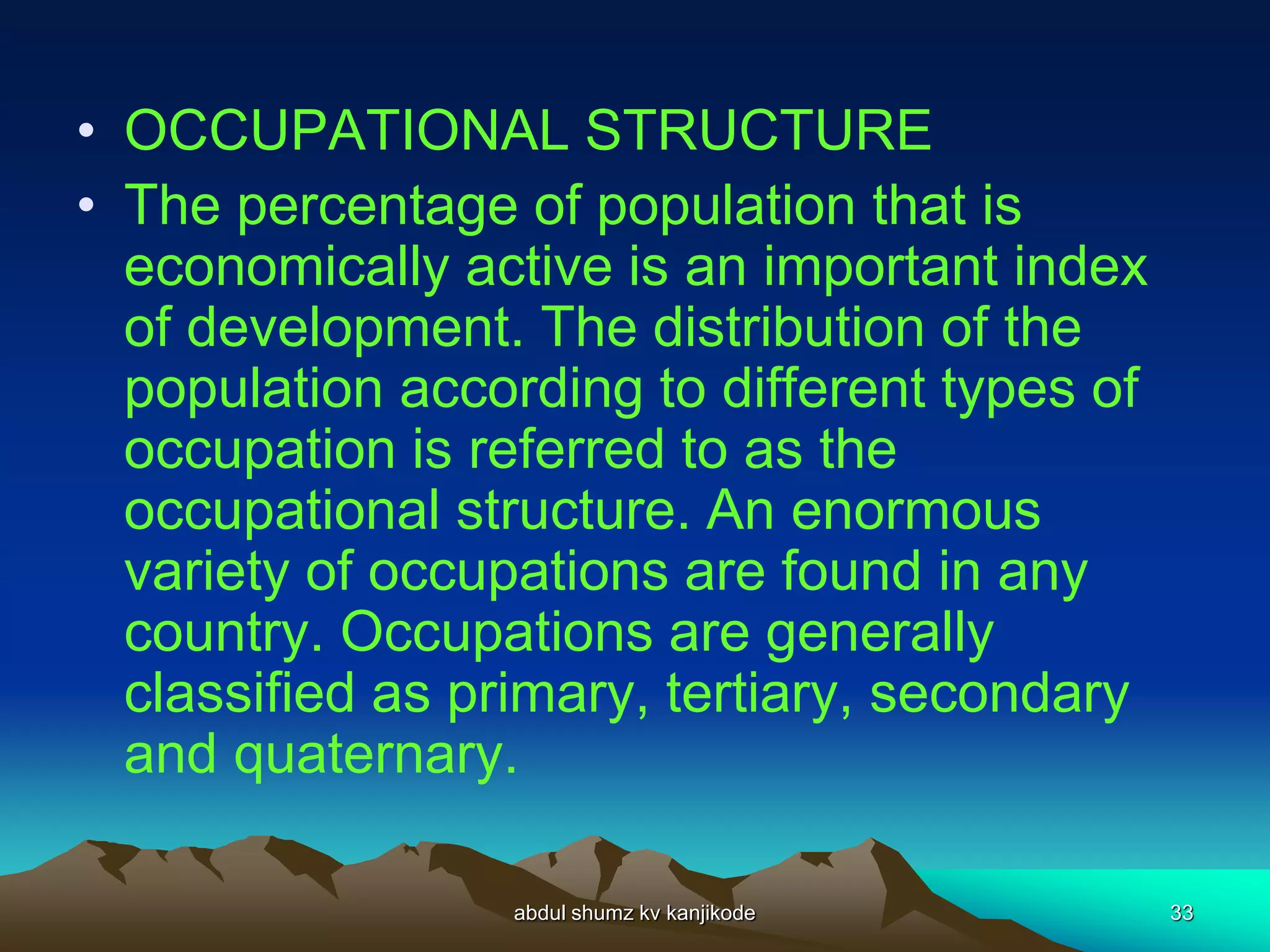 Population, size & growth, class 9 cbse | PDF