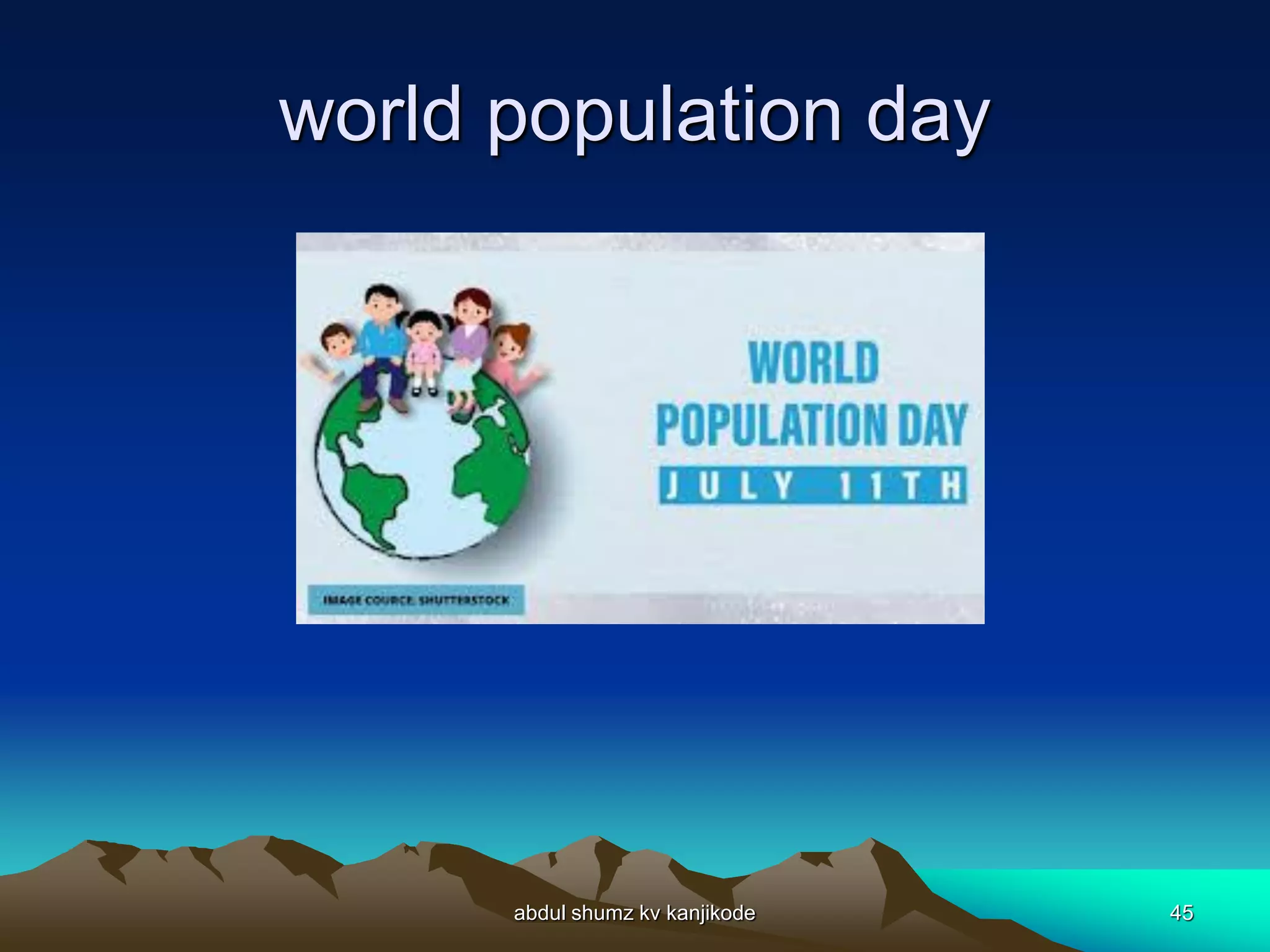 Population, size & growth, class 9 cbse | PDF