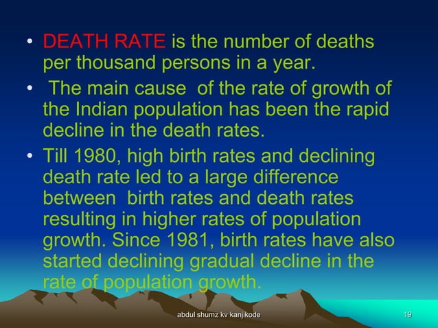 Population, size & growth, class 9 cbse | PDF | Medical Health