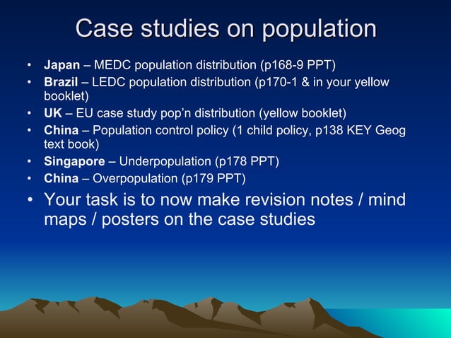 Population Structure Ppt