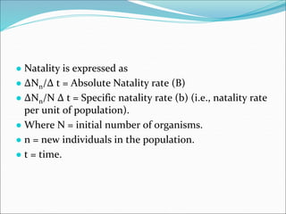 Population structures | PPTX