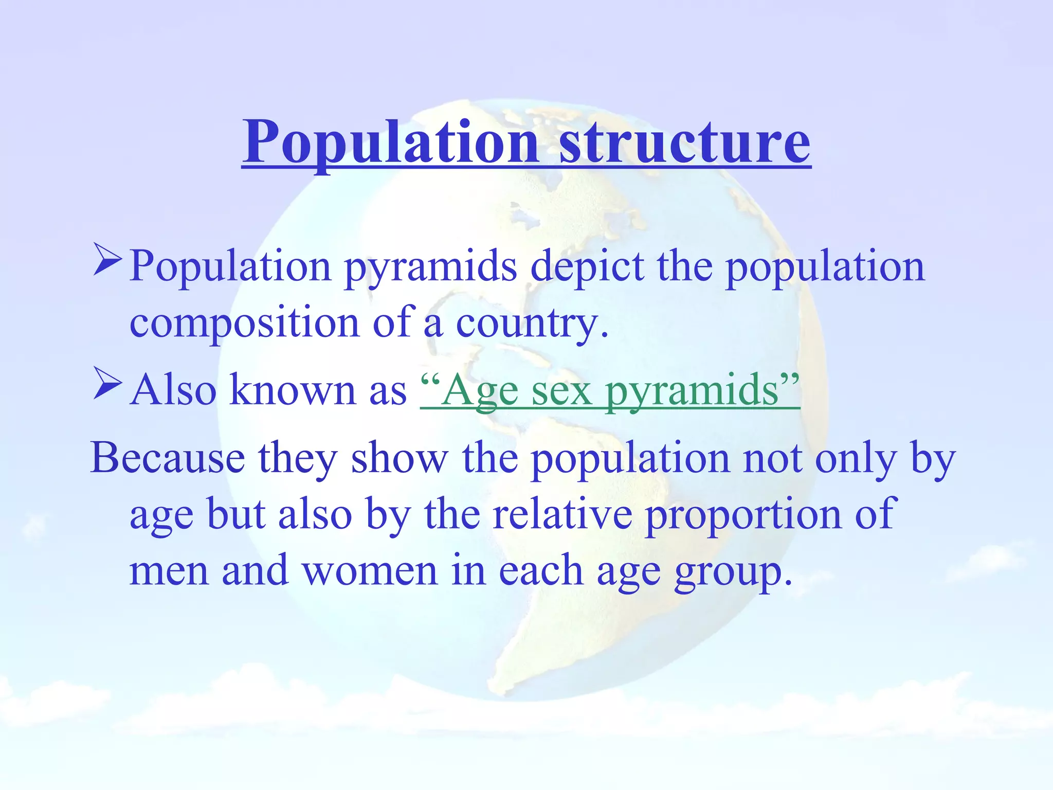 Population Structure, Movements and Concentration | PPT
