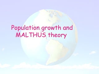 Population theories | PPT