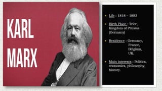 Population theory on Marx | PPTX