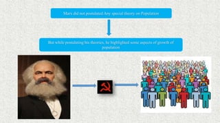 Population theory on Marx | PPTX