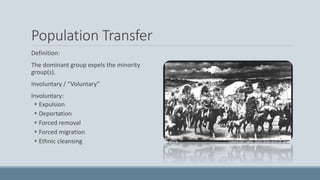 Population transfer | PPTX