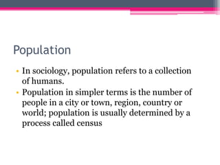 Population urbanization | PPT