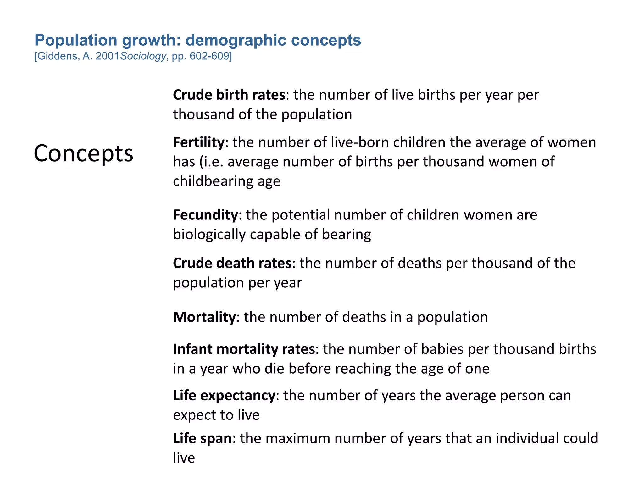 Population, urbanization and environment | PPTX