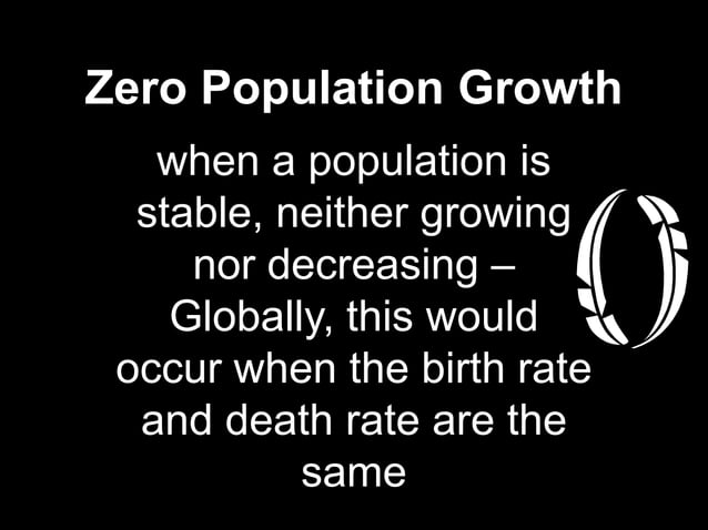 Population vocabulary presentation | PPTX