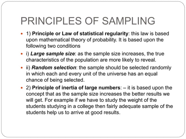 Population vs sample | PPTX | Physics | Science