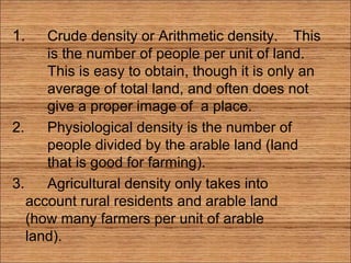 Population (world geog unit 4) | PPT
