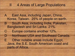 Population (world geog unit 4) | PPT