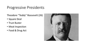 Populism and Progressivism | PPT