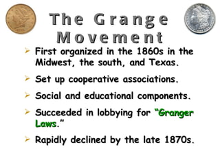 Populism and the Election of 1896 | PPT