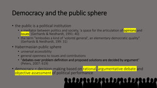 Populism and emotionalization | PPTX
