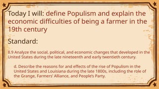 Populism Introduction - Life on the Farm.pptx